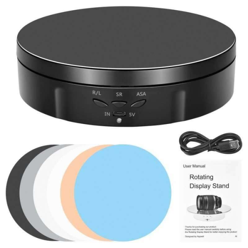 Jual Meja Putar Perhiasan Alas Putar Fotografi Rotating Display Stand ...