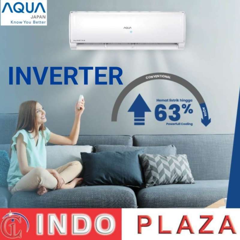 Jual Ac Aqua Inverter 1 Pk Aqa-kcrv10wp Di Seller Indo Plaza - Indo ...