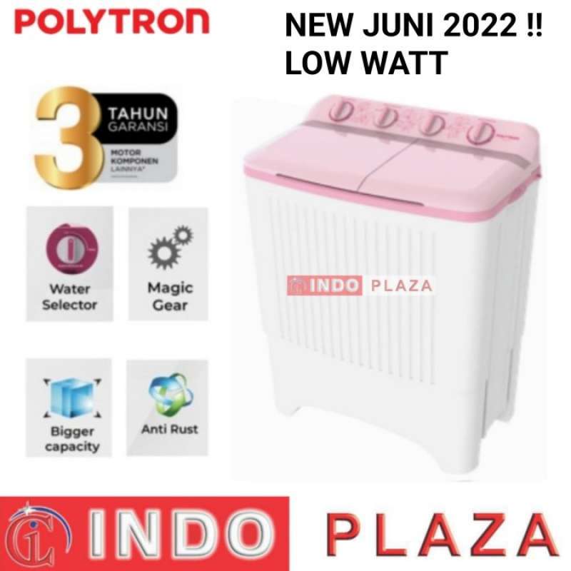 Jual Mesin Cuci Polytron 2 Tabung 7 Kg / 8 Kg Pwm 7073 /8073 /9073 Low Watt - Pwm-7073 Di Seller ...