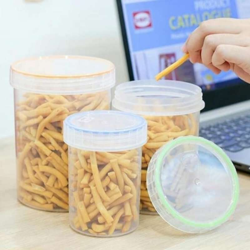 Jual Shinpo 352 Set 4 Pcs Mix Toples Kedap Udara Putar Keep Tempat ...