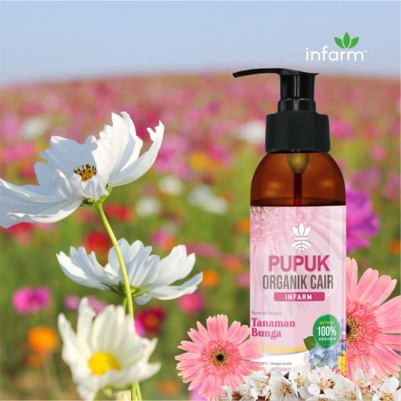 Jual Infarm - Pupuk Organik Cair Tanaman Bunga 100 Ml Poc Melebatkan ...