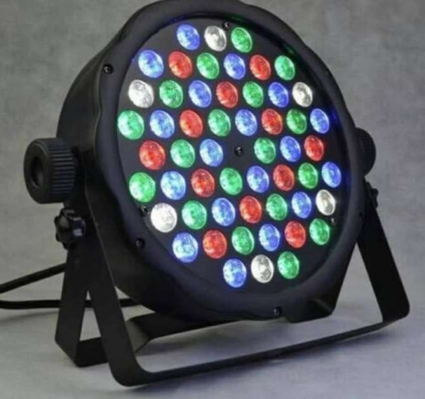 Promo Lampu Sorot Panggung Led Par 54 Rgb Cahaya Disco Warna Warni 54 W ...