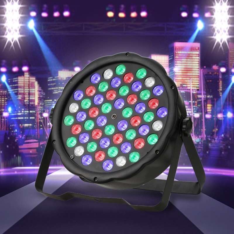 Promo Lampu Sorot Panggung Led Par 54 Rgb Cahaya Disco Warna Warni 54 W ...