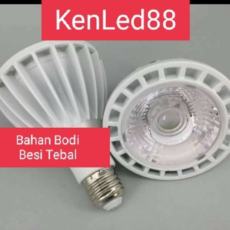 Promo Lampu Sorot Led Par30 15w/15watt Cob Spotlight Par 30 E27 Ulir Tebal - Putih Diskon 50% Di ...