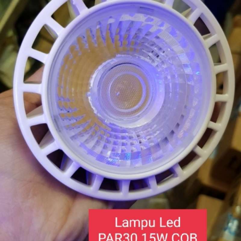 Promo Lampu Sorot Led Par30 15w/15watt Cob Spotlight Par 30 E27 Ulir Tebal - Putih Diskon 50% Di ...