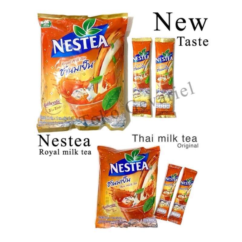 Jual Thai Tea Thailand Nestea Minuman Serbuk Thai Milk Tea 1 Pack Halal ...