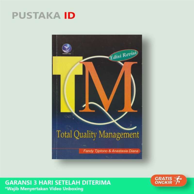Jual Buku Total Quality Management (tqm) - Edisi Revisi Di Seller Buku Id - Karang Tengah, Kab ...