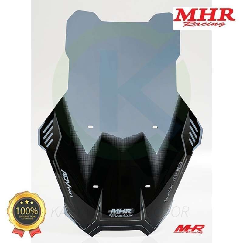 Promo Windshieldshield Visor Adv-150 Black Series Mhr Racing Terbaik ...