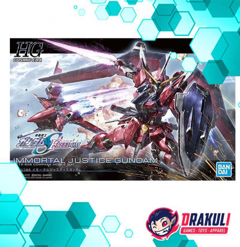 Jual Bandai Plamo Hg Immortal Justice Gundam Di Seller Drakuli Games ...
