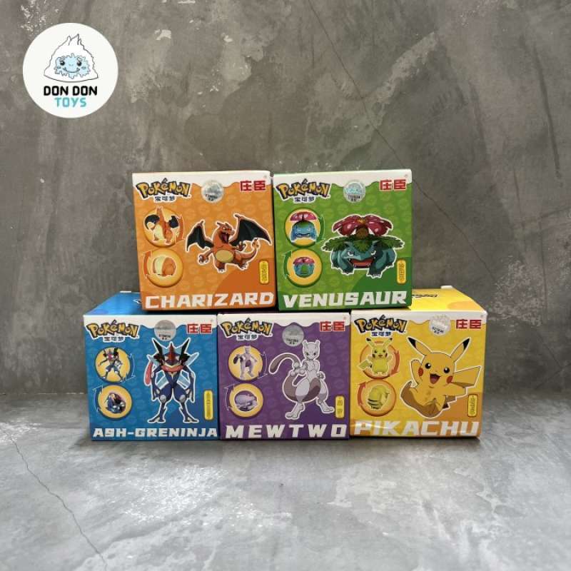 Promo Mainan Pokemon Pokeball Action Figure Deformation Deformed Toy ...