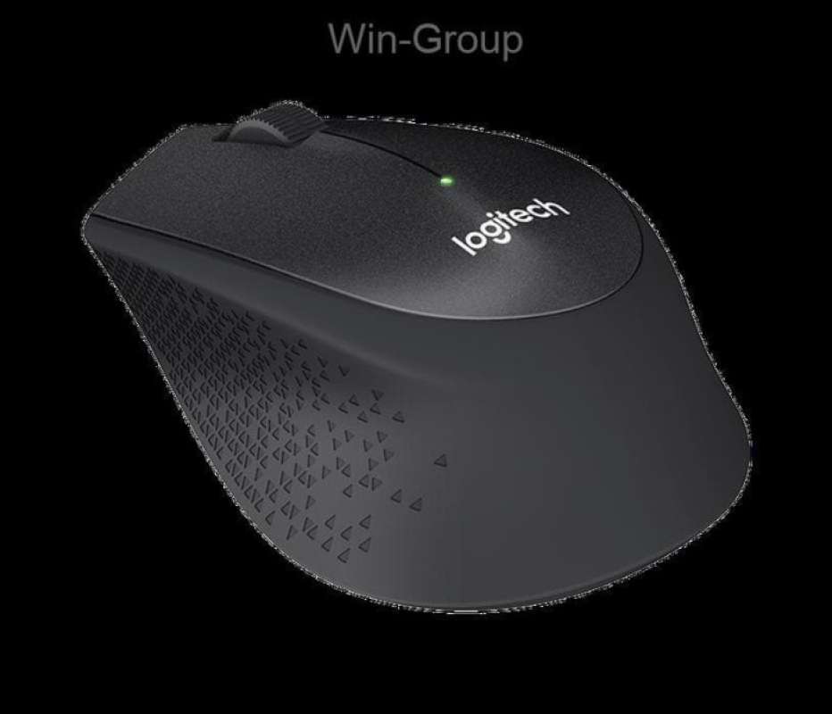 Promo Logitech M331 Silent Plus Mouse Wireless - Black / Hitam - Hitam ...
