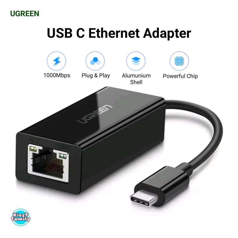 Jual Ugreen Ethernet Usb C To Ethernet Rj45 Gigabit 1000mbps Di Seller ...