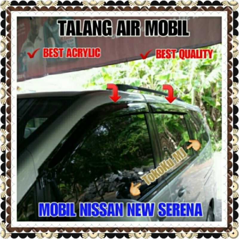 Promo Talang Air Mobil New Serena C24 (4 Pintu Full Set) Model Slim Terbaru Diskon 38% Di Seller ...