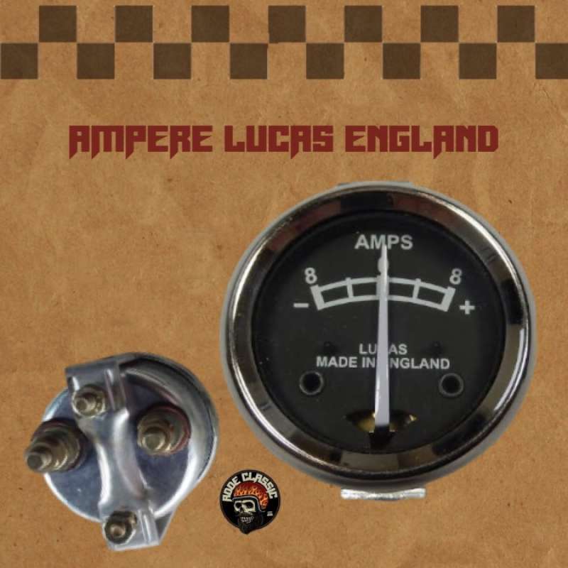 Promo Ampere Lucas England Original Motor Classic Diskon 33% Di Seller ...