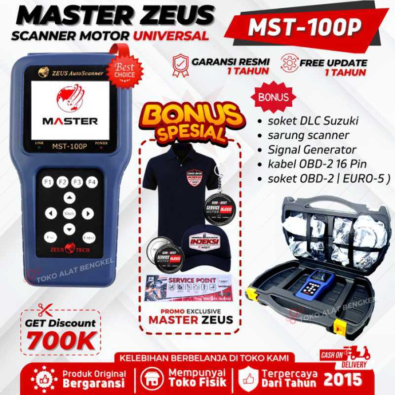 Promo Scanner Motor Universal Zeus Mst 100p 9 Merk Motor Diskon 33% Di ...