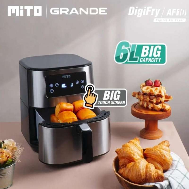 Jual Mito Air Fryer Grande Af 10 - Digital Air Fryer Mito Grande Af10 ...
