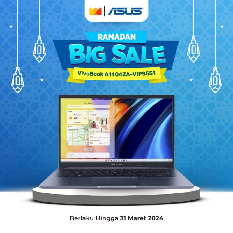 Promo Asus Laptop A1404za Vips551 Intel Core I5 1235u 8gb 512gb W11 ...