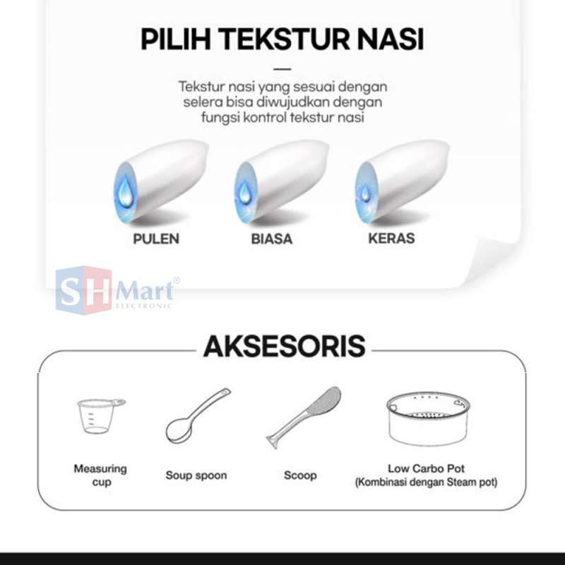 Jual Rice Cooker Yongma Digital Kapasitas 2 Liter Smc8067 / Smc-8067 ...