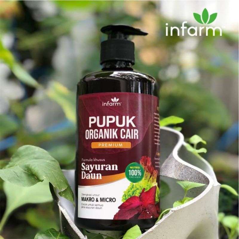 Jual Infarm - Pupuk Organik Cair Tanaman Daun / Sayur 500ml Poc Kompos Di Seller Mudeverse ...