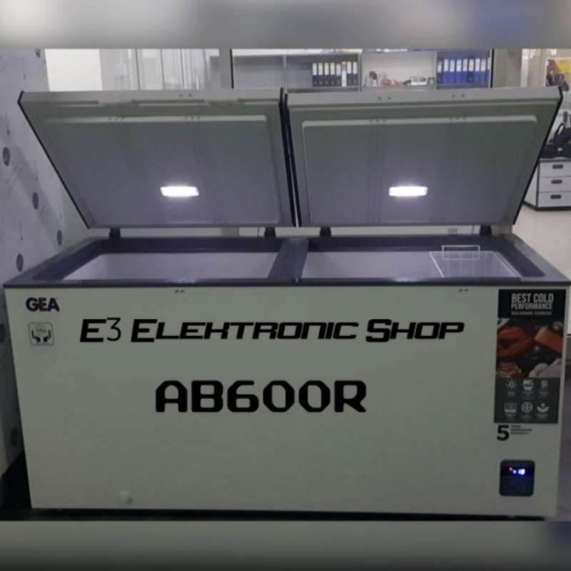 Promo Chest Freezer Gea Ab600r 500l Daging Frozen Food Ab 600 R Kulkas ...