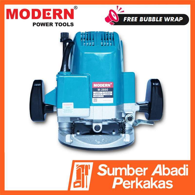 Promo Modern M-2800 Mesin Router 12mm Besar Wood Trimmer Profil Kayu ...