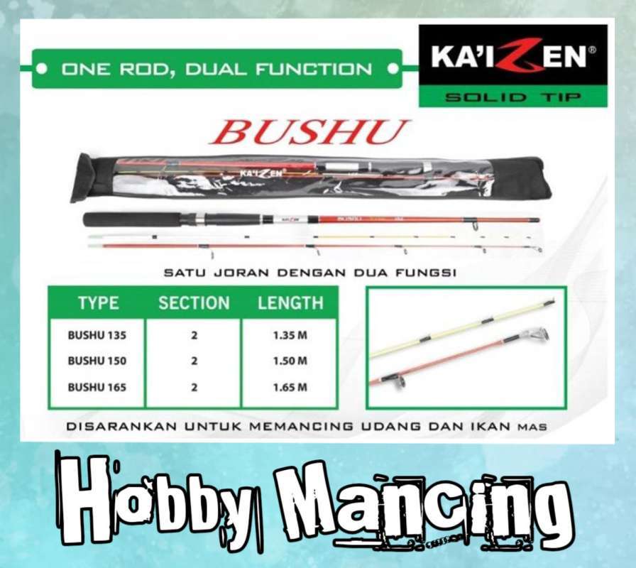 Jual Joran Spinning Kaizen Bushu Di Seller Toko Hobby 92 - Kembangan ...