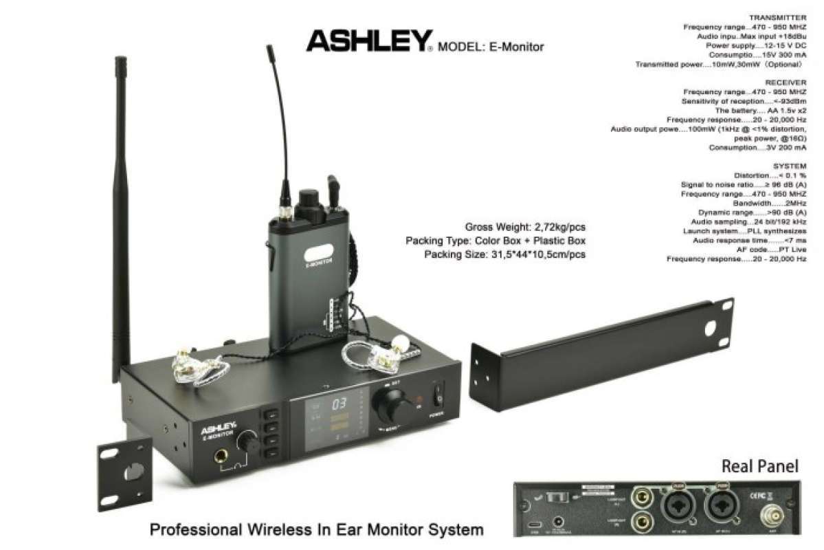 Promo Mic Wireless E Monitor Emonitor / Emonitor Original Ashley Diskon 33% Di Seller Komputermu ...