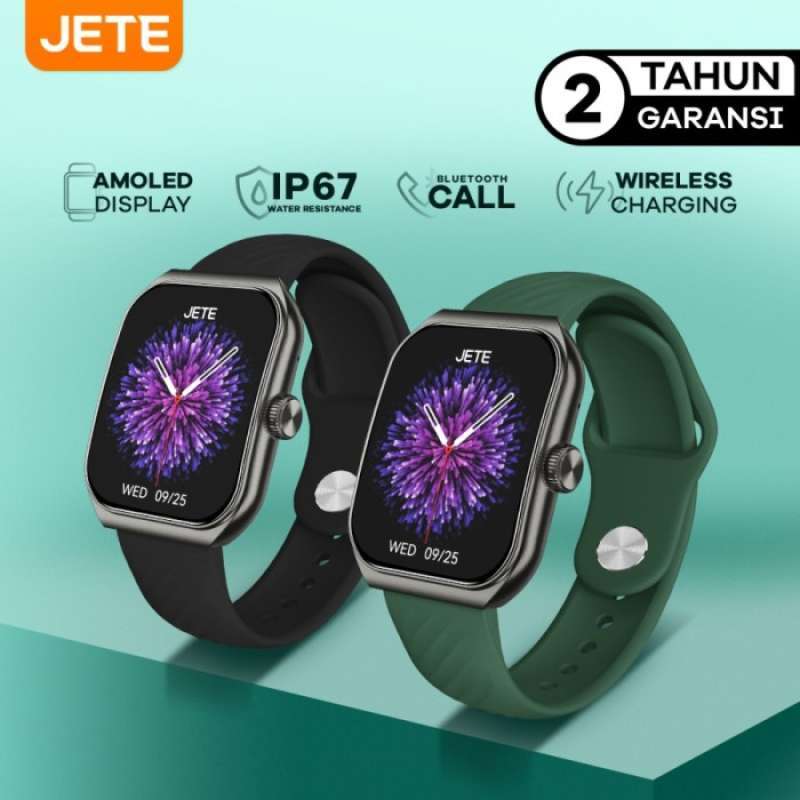 Jual Smartwatch Amoled Jete Am3 Wireless Charging Ipx67 - Garansi 2 ...