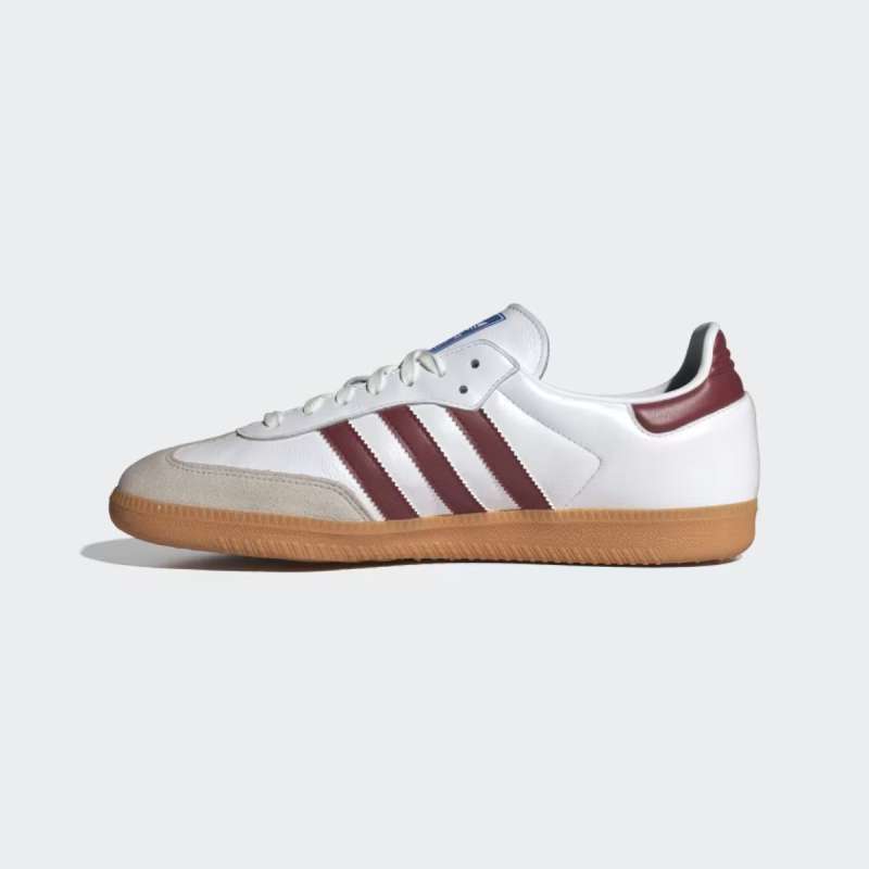 Promo Adidas Samba Og White Burgundy [if3813] Diskon 25% Di Seller True ...