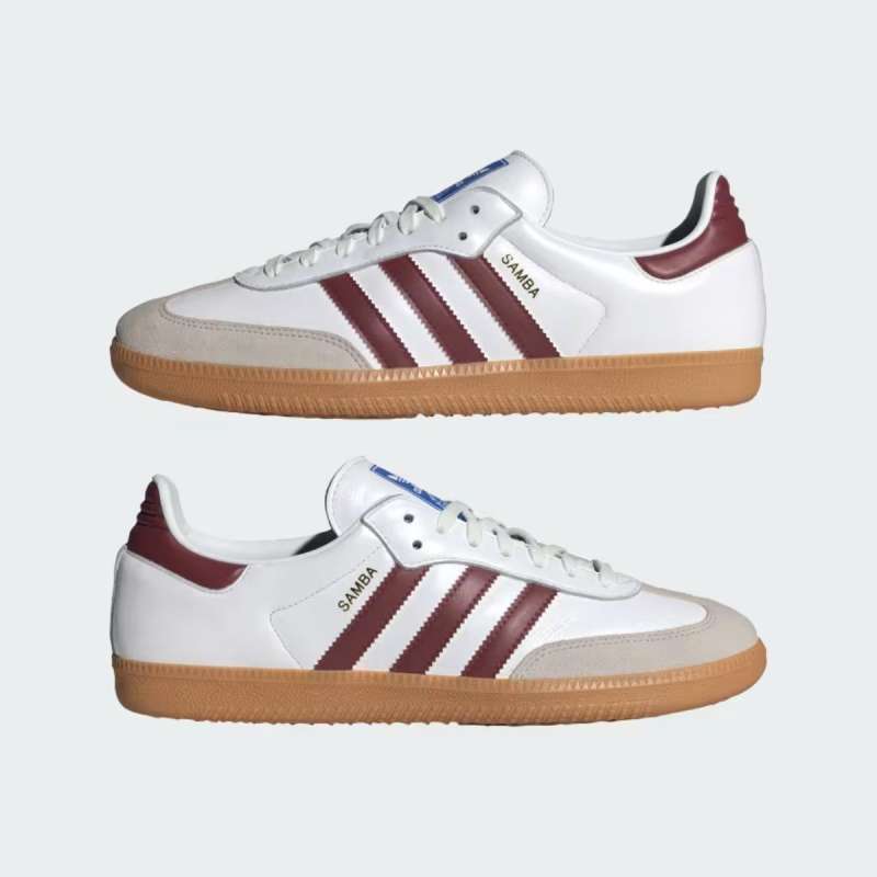 Promo Adidas Samba Og White Burgundy [if3813] Diskon 25% Di Seller True ...