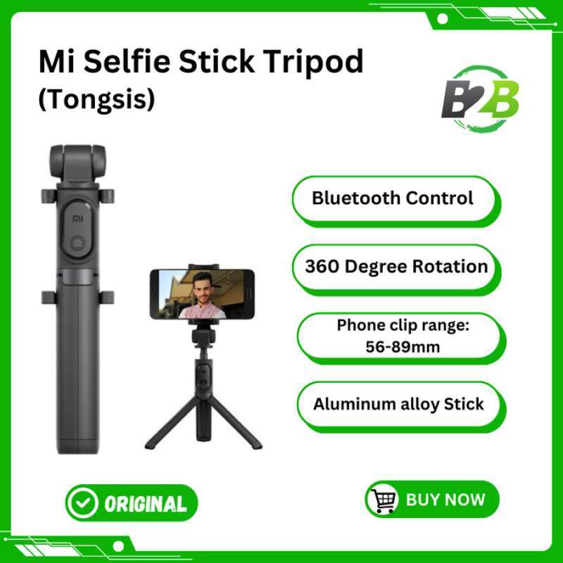 Promo Mi Tongsis Selfie Stick - Tongsis Wireless Minipod Tripod Tomsis ...