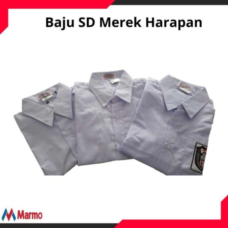Promo Baju Putih Sd / Baju Putih Seragam Sekolah Sd / Merek Harapan ... Promo Baju Putih Sd / Baju Putih Seragam Sekolah Sd / Merek Harapan ...
