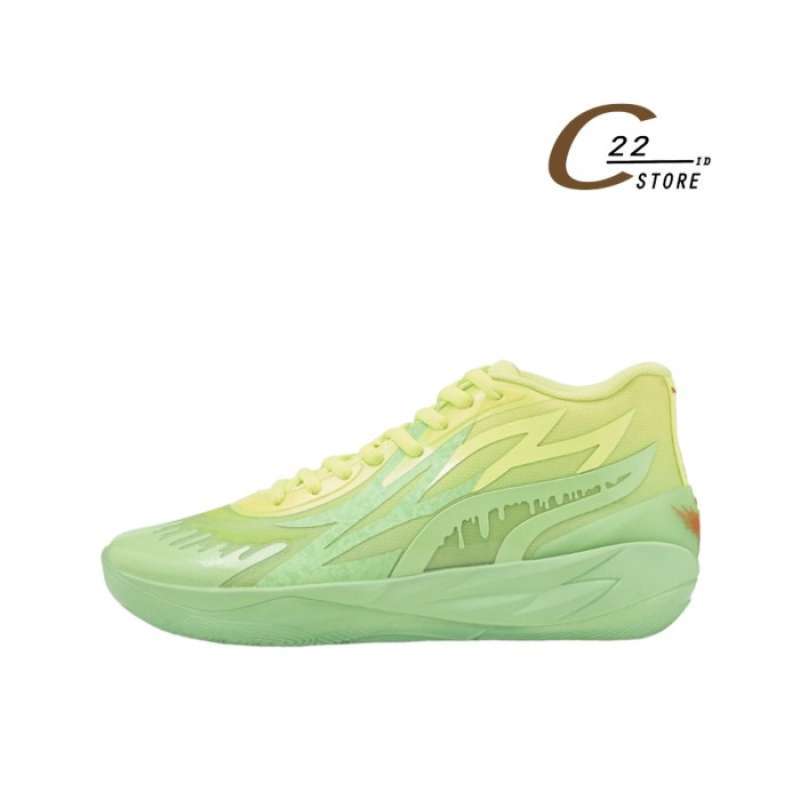 Promo Sepatu Basket Puma Mb 02 Slime Original Diskon 33% Di Seller ...