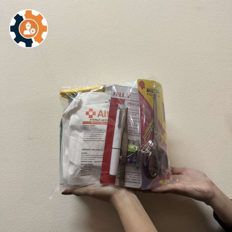 Promo Tas Ransel P3k Merah Emergency Kit + Isi Lengkap First Aids Type ...