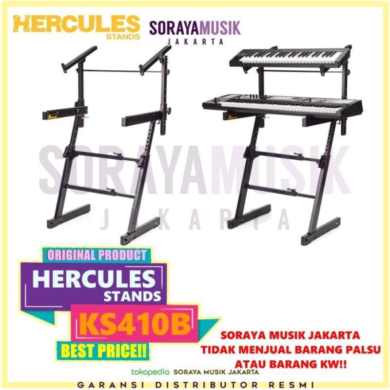 Promo Hercules Ks410b Double Stand Keyboard Diskon 33% Di Seller ...