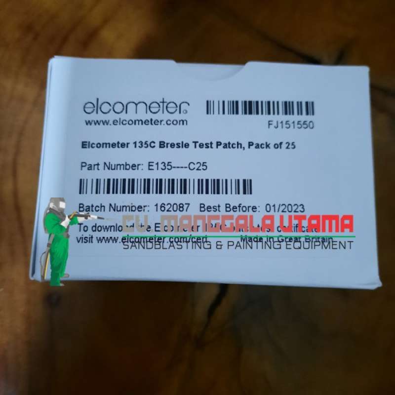 Promo Elcometer 135c Bresle Test Patches Diskon 23% Di Seller Dondon ...