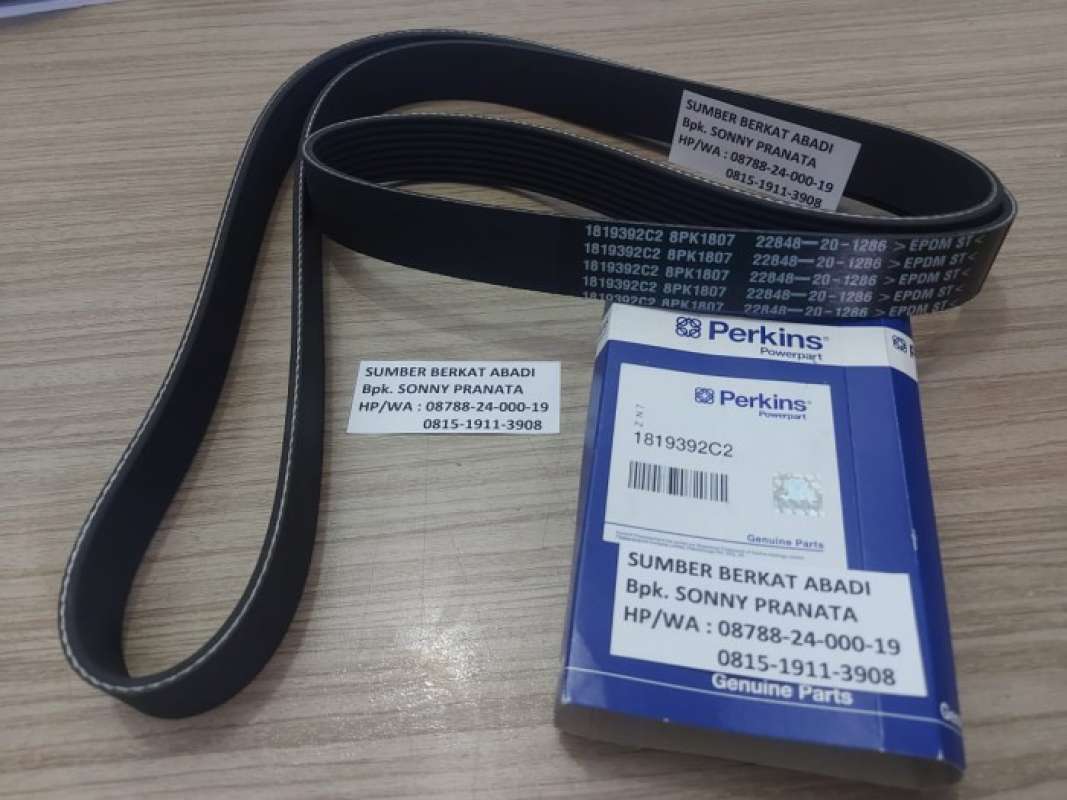 Jual Perkins 1819392c2 8pk1807 Fan Belt Perkins - Genuine Made In Uk Di ...