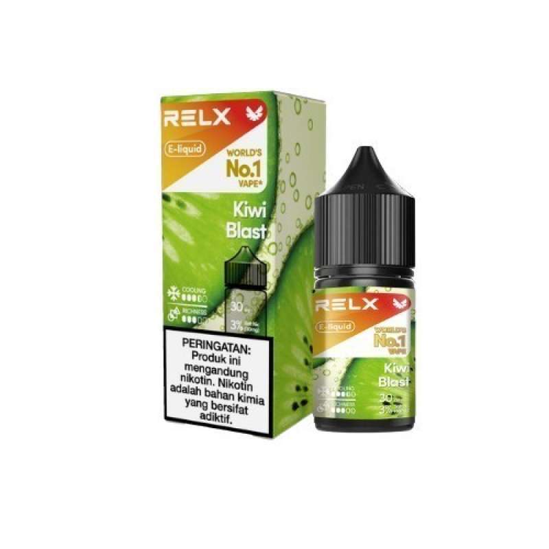 Jual Relx Kiwi Blast Salt Nic 30ml By Relx - Liquid Relx E-liquid Salt ...