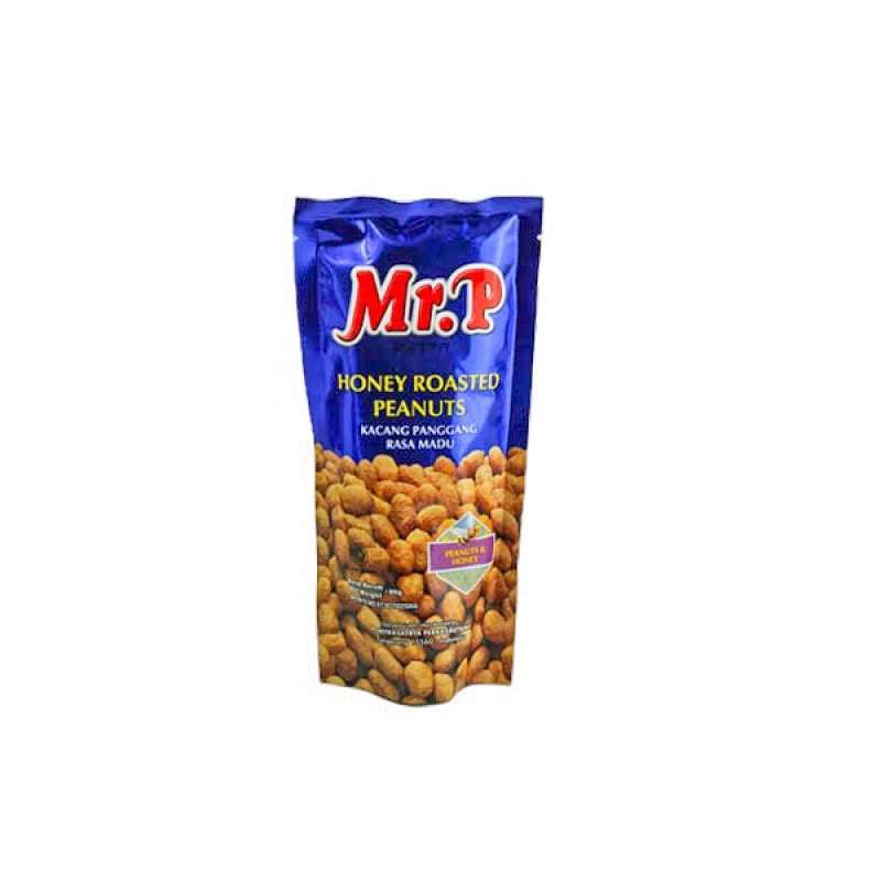 Jual Mr. P Honey Roasted Peanuts 80gr Di Seller Hypermart Depok Official Store - Kemiri Muka ...