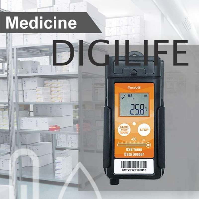 Jual Low Temperature Data Logger -80 To +70c Ice Tzone Tempu06 Pc Loger ...