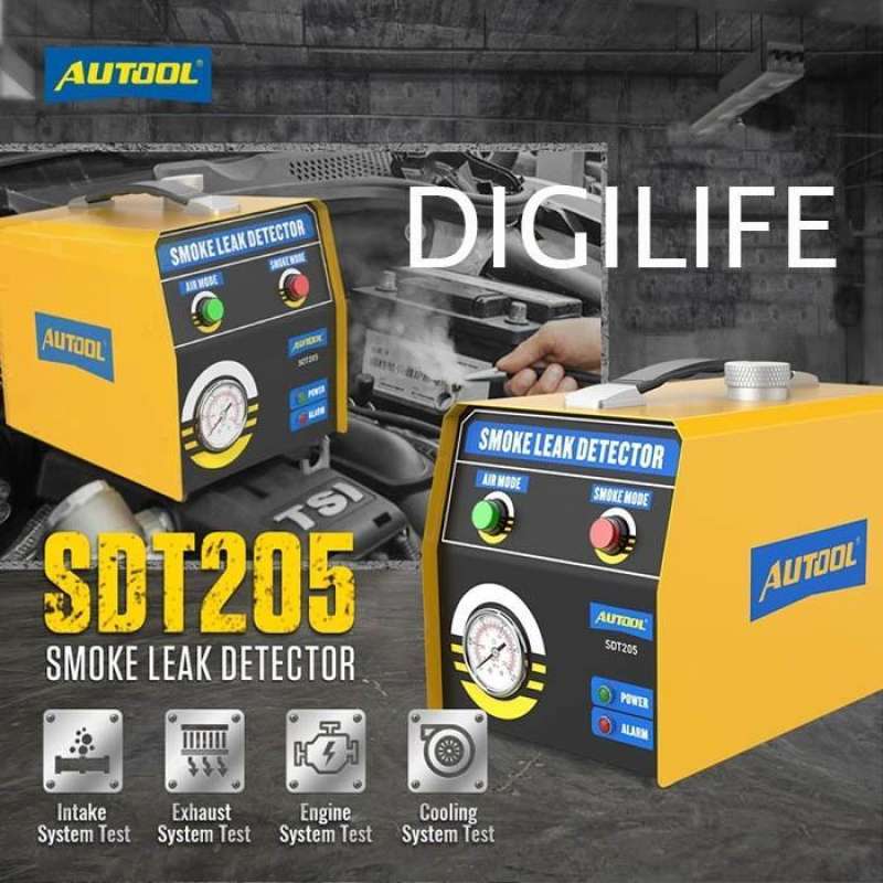 Jual Car Smoke Leak Detector Autool Sdt205 Detektor Bocor Asap Evap ...