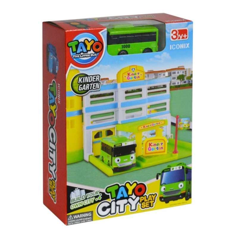 Promo Tayo The Little Bus Tayo City Kindergarten Playset Rogi Diskon 50 ...
