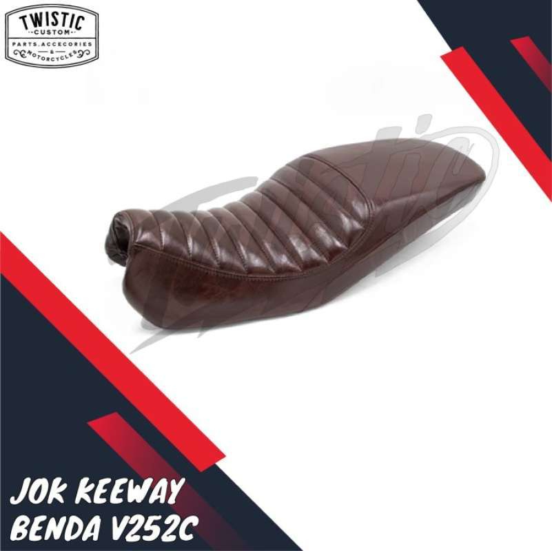 Promo Jok Two Up Seat Motor Keeway Benda V252c V 252 C Wajik Garis ...