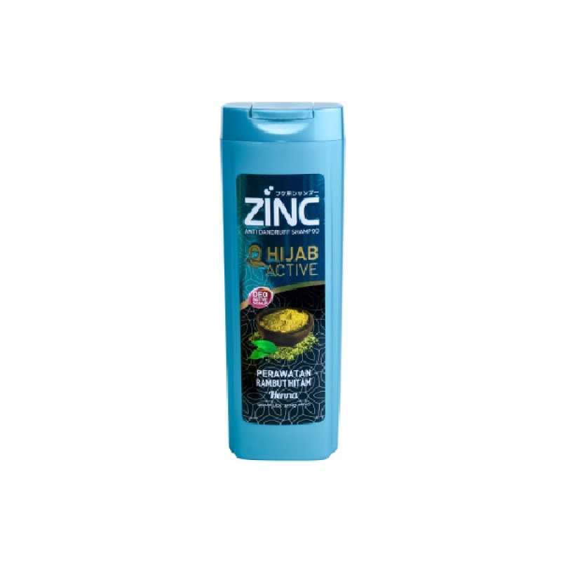 Promo Zinc Shampoo Hijab P Hitam Btl 340ml Diskon 10% Di Seller ...