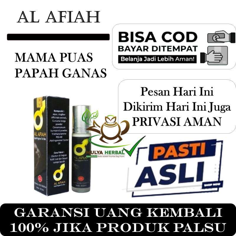 Promo Herbal Stamina Pria Minyak Oles Al Afiah Diskon 33% Di Seller Mafaz Faisha Herbal ...