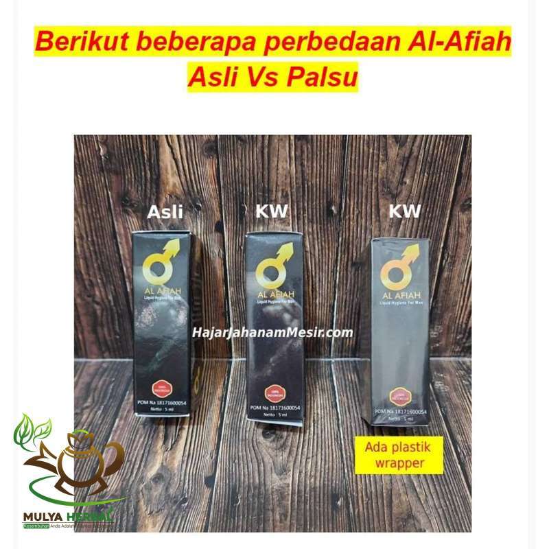 Promo Herbal Stamina Pria Minyak Oles Al Afiah Diskon 33% Di Seller ...