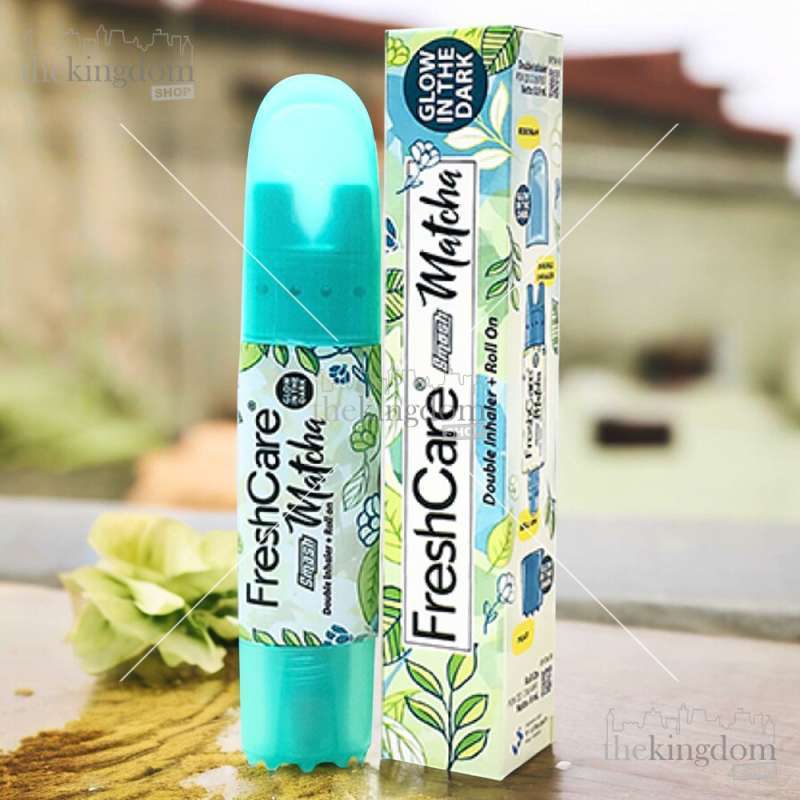 Jual Freshcare Smash Matcha Double Inhaler + Roll On Fresh Care ...