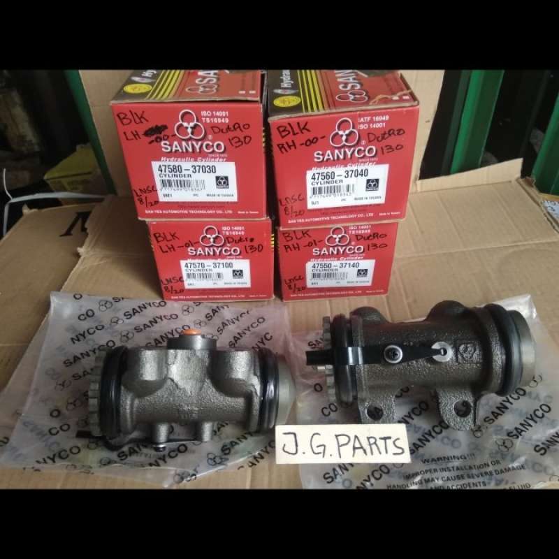 Jual Wheel Cylinder Hino Dutro 130 Belakang Kanan Nepel Sanyco 47550 ...