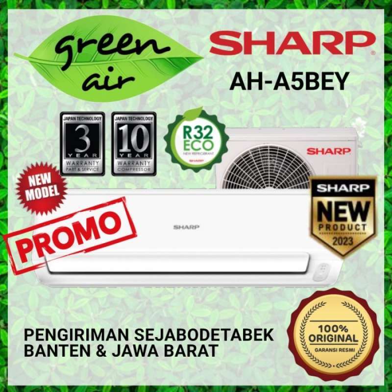 Promo Ac Sharp Ah - A 5 Zcyn 1/2 Pk Low Watt Ah - A5zcyn + Pasang ...