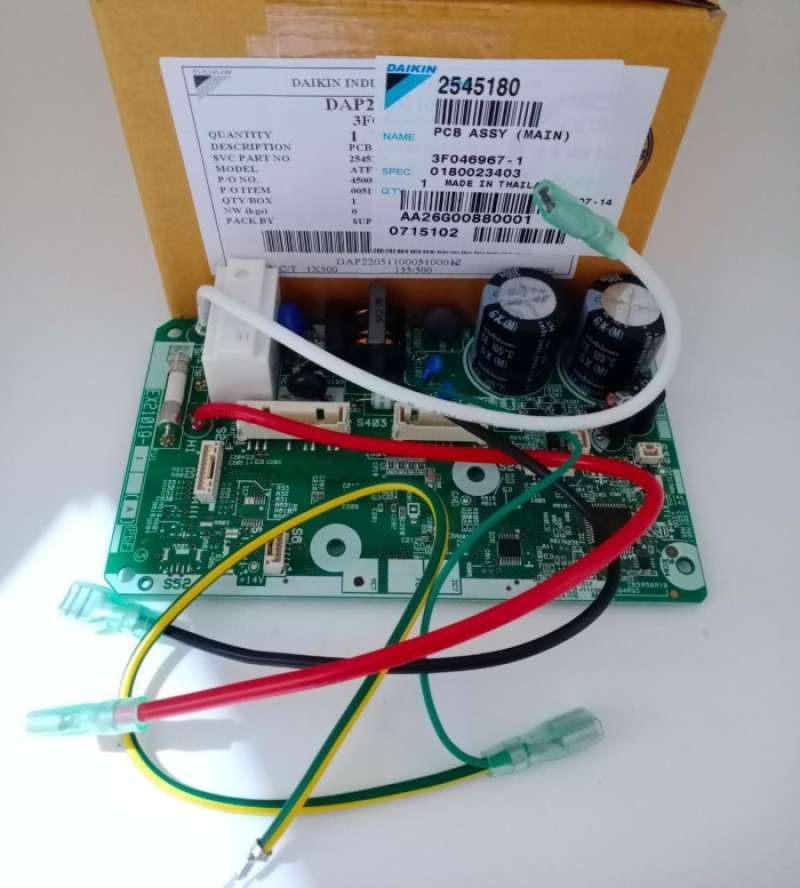 Promo Modul Pcb / Main Board Ac Daikin Ftc15 Ftc20 Ftc25 Ftc35nv Diskon ...